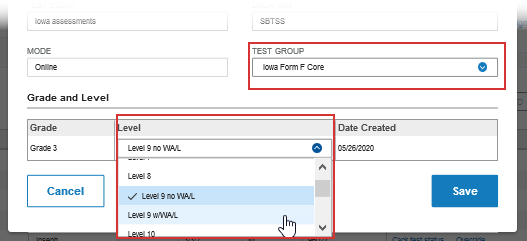 Assign a student override