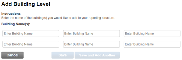 Set Up Building Levels