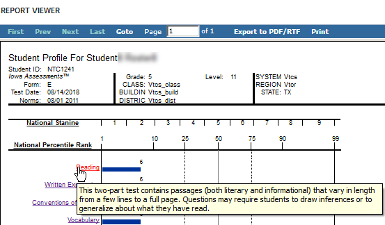 View and Edit Reports